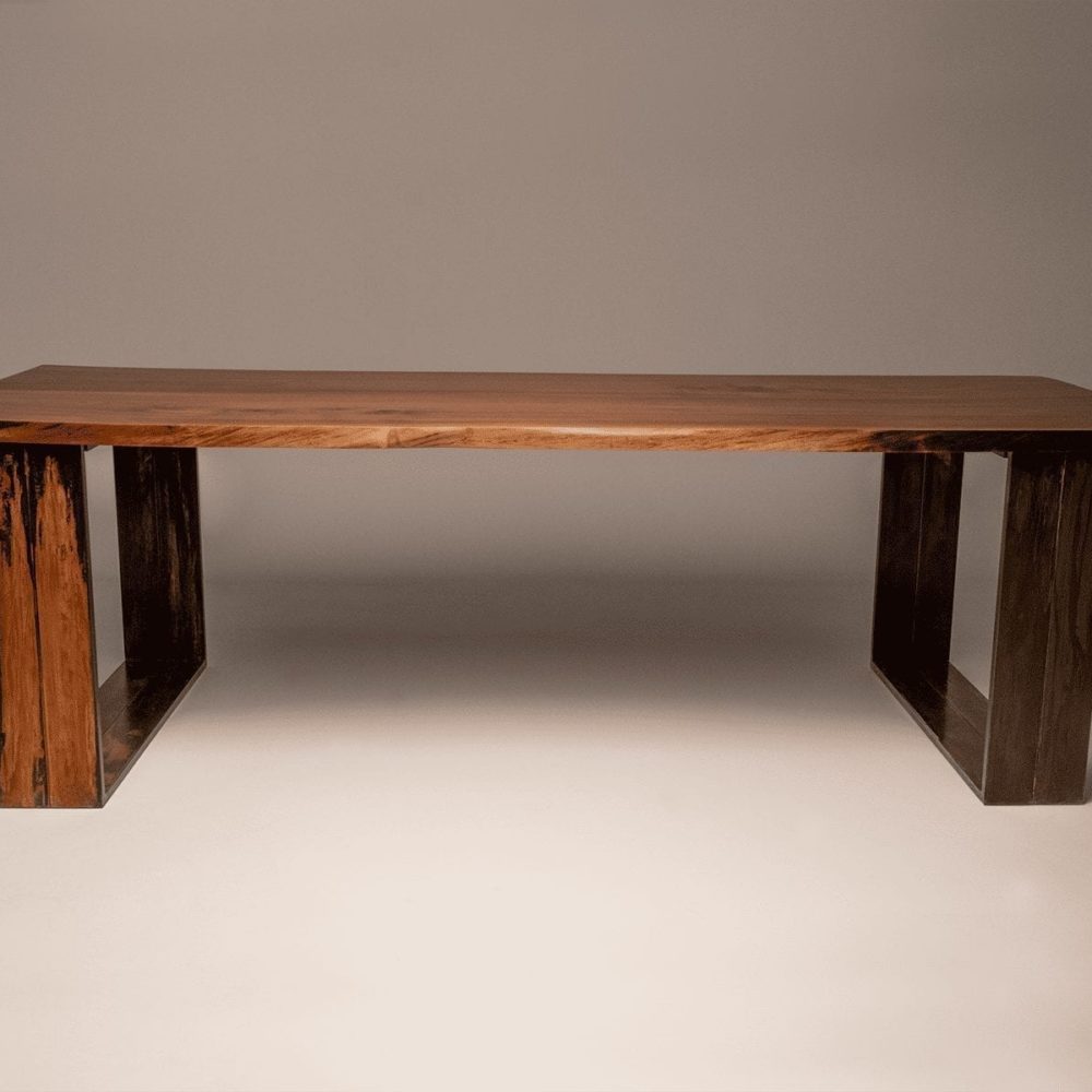 Black Walnut Slab Table - L'Atelier Mata