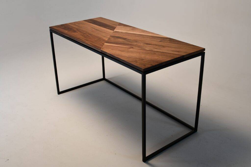 Black Walnut Office Desk | Cuboid Design | L'Atelier Mata